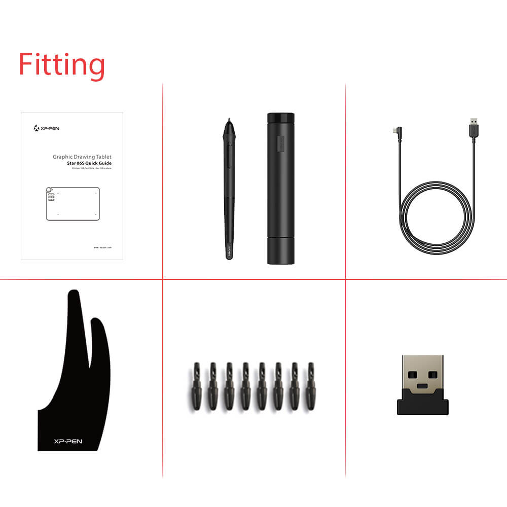 XPPen Deco 03 Wireless - เมาส์ปากกา XPPen