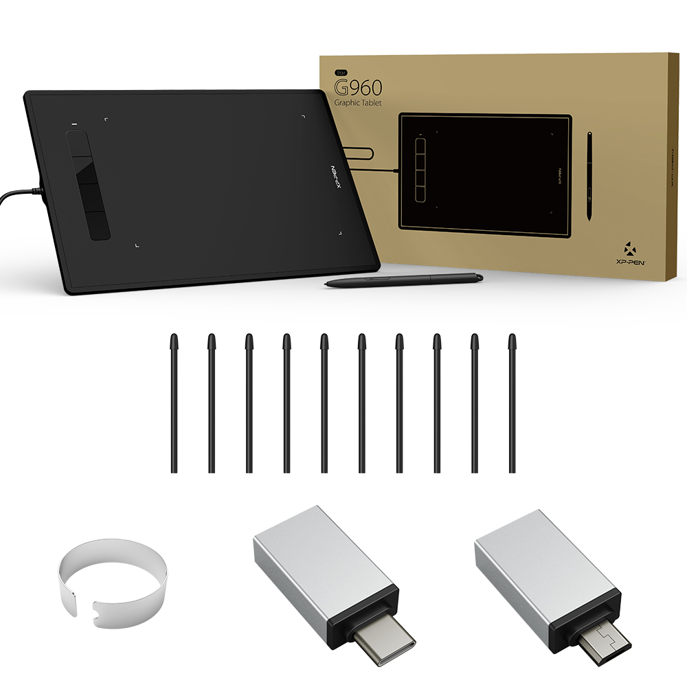 เมาส์ปากกา XP-Pen Star G960 - เมาส์ปากกา XPPen