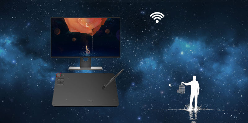 XPPen Deco 03 Wireless - เมาส์ปากกา XPPen