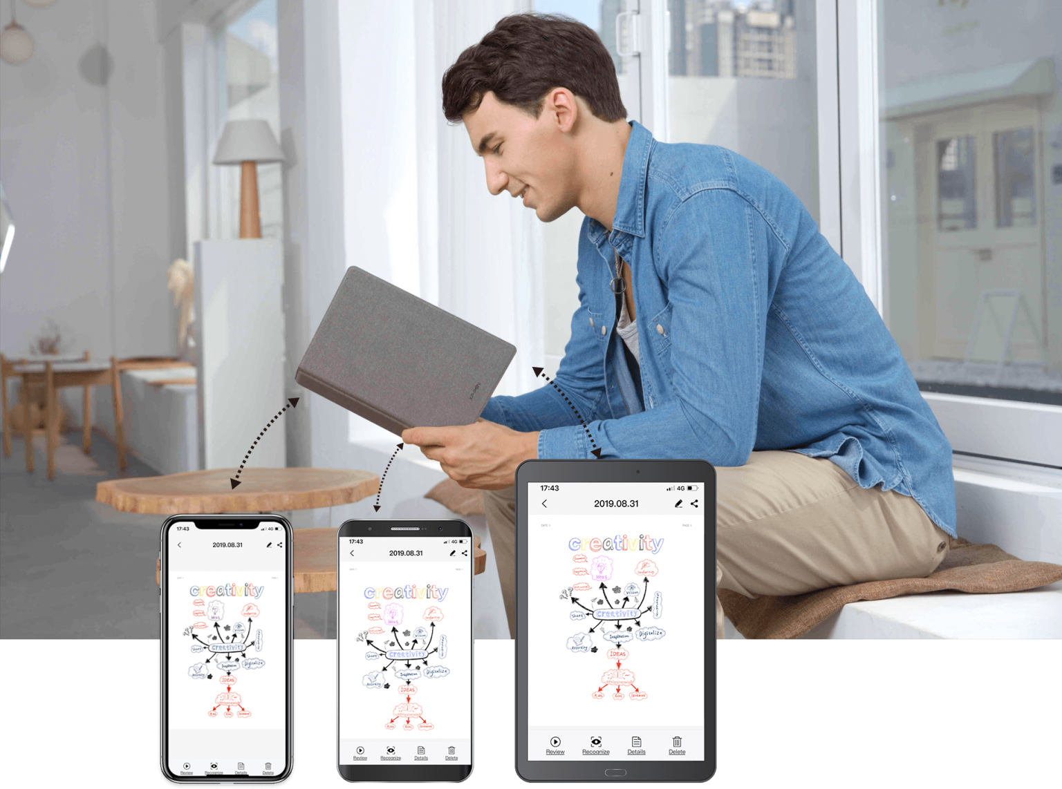 XP-Pen Note Plus สมุดโน้ตอัจฉริยะ - เมาส์ปากกา XPPen